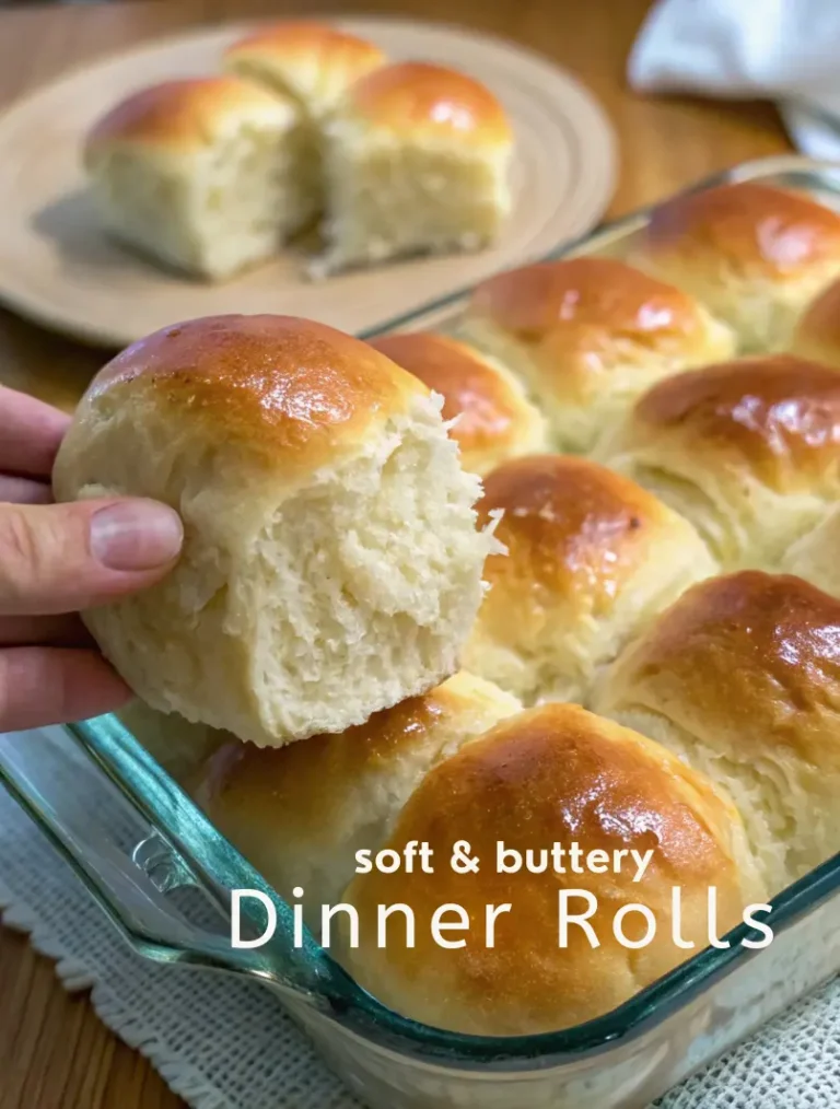 Soft and Buttery Homemade Rolls - Angelina recipes