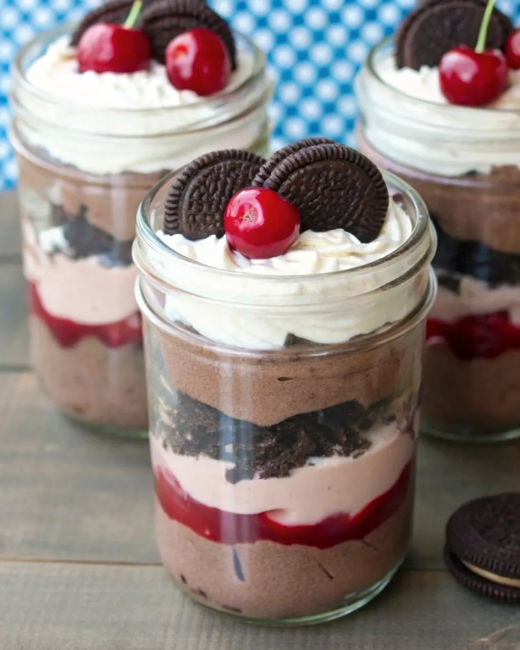 Cherry Chocolate Mousse Parfaits – 5 Irresistible Layers